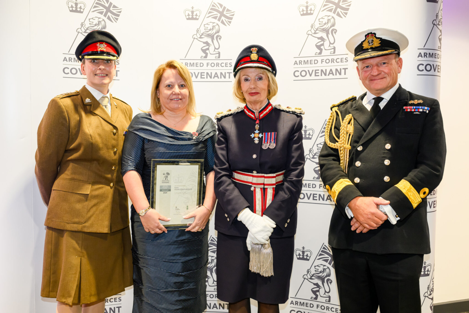 ‘Forces-friendly’ FutureQuals rewarded for commitment to Armed Forces ...